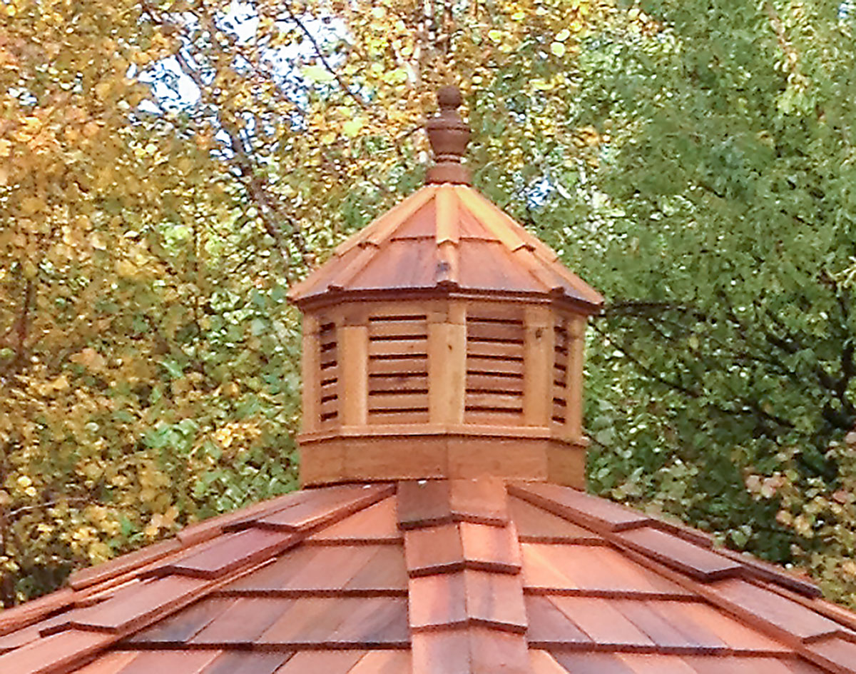 Red Cedar Octagon Cupola Red Cedar Octagon Cupola